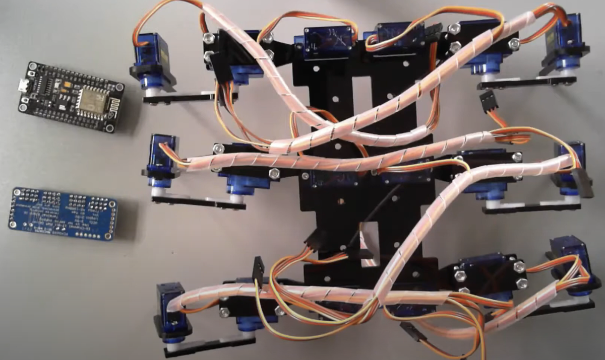 Building an esp8266 based hexapod robot - SpiderBot Part 1 ...