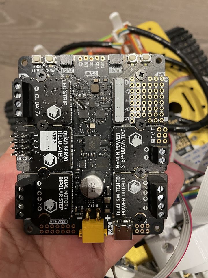 Having fun with the Pimoroni Yukon Board | Orionrobots - Learn to build robots at home