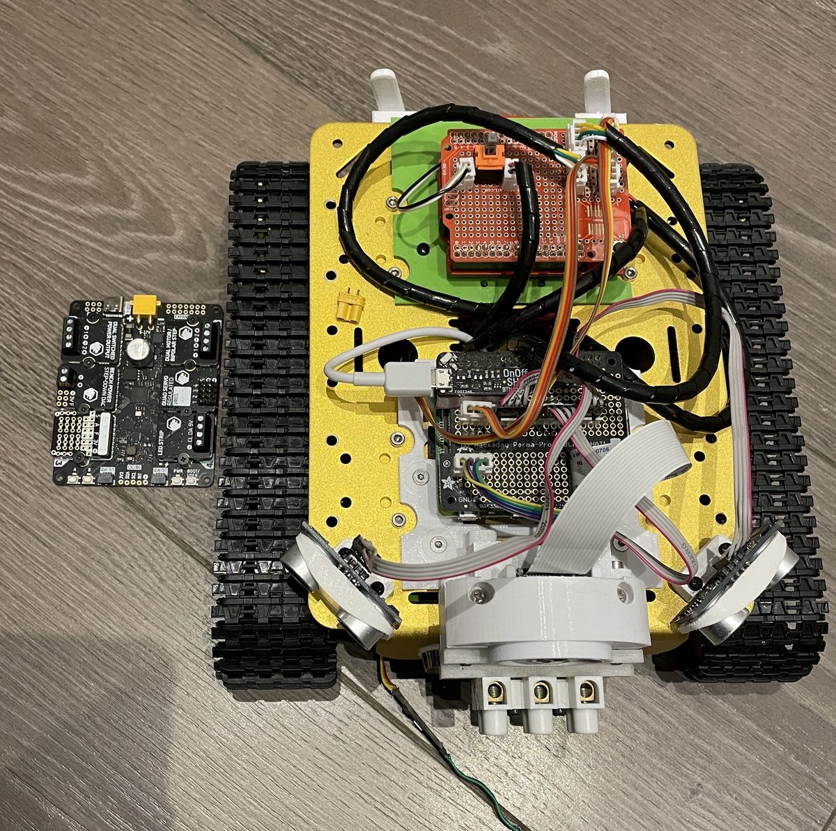 Having fun with the Pimoroni Yukon Board | Orionrobots - Learn to build robots at home